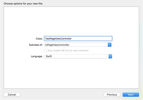 【swift】page View Controllerの使い方。ページをめくって画面遷移をする。swift 21、xcode 72