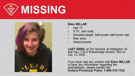 Police Seeking Help Finding Missing Female South Muskoka Doppler