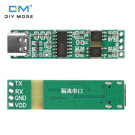 Diymore Uart Serial Port Isolation Module Ch340 High Speed Isolation Usb To Ttl Serial Port