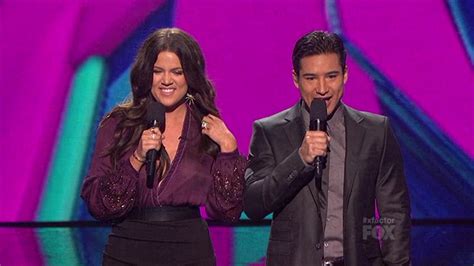 Naked Khloe Kardashian In The X Factor USA