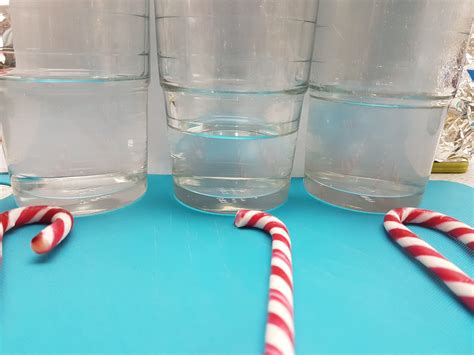 Store Cupboard Science For The Festive Season Dissolving Candy Canes Chilled Education