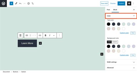 How To Use The Wordpress Buttons Block