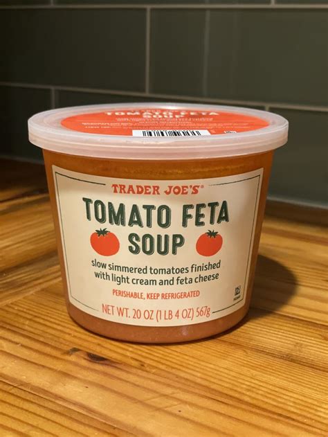 Trader Joes Tomato Feta Soup