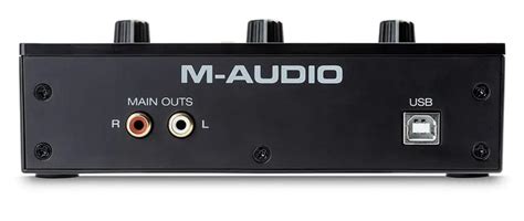 Interfaz De Audio M Audio M Track Solo Ii La Sexta Mayor