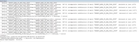 Solved Stm32f4xxh Warning Incompatible Redefinitions Stmicroelectronics Community