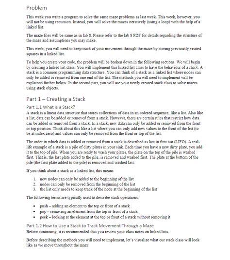 Problem This Week You Write A Program To Solve The