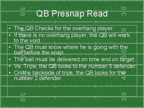 Installation Of The Quick Pass Game James Vint