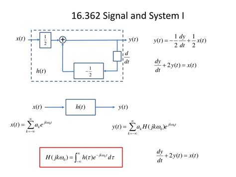 Ppt Continuous Time Filters Described By Differential Equations Powerpoint Presentation Id