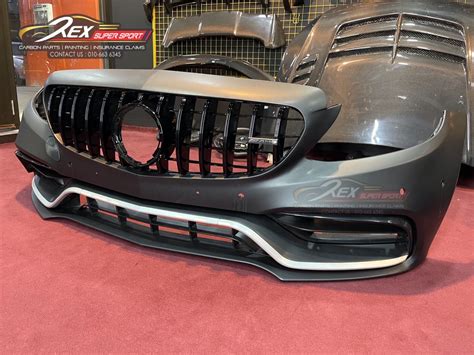 C Class W205 C200 C250 C300 C43 C63 Front Bumper C63s Amg