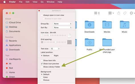How To Find And Unhide The Library Folder On Mac • Macreports