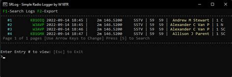 GitHub ITCMD SRLog SRLog Simple Radio Log By W BTR