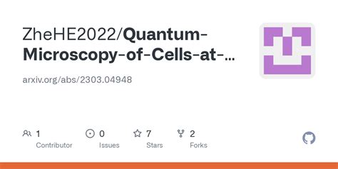 Github Zhehe2022quantum Microscopy Of Cells At The Heisenberg Limit