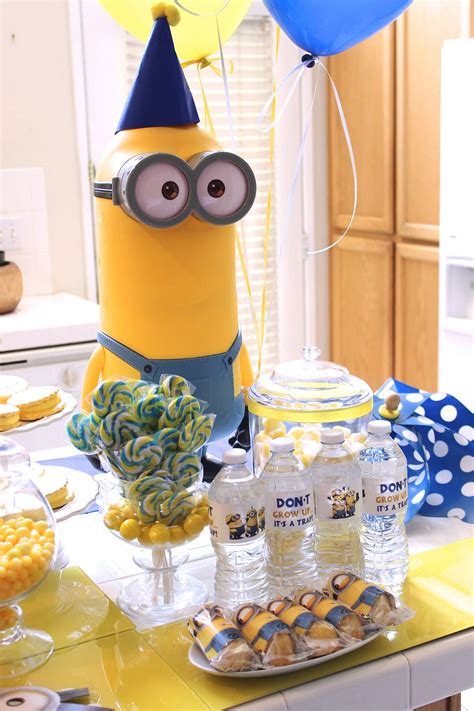Minions Birthday Party Ideas Photo 1 Of 37 Catch My Party