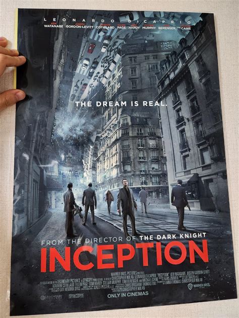 인셉션 아맥 짧은 후기 포스터 수령 영화톡톡 무코