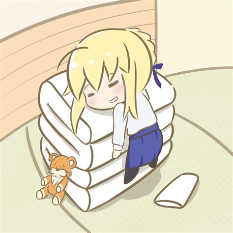Chibi King Is Sleeping ｡ ‿‿ ｡ R Saber