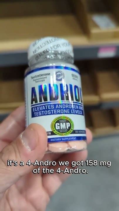 Hi Techs Most Unique Long Term Prohormone Andriol Youtube