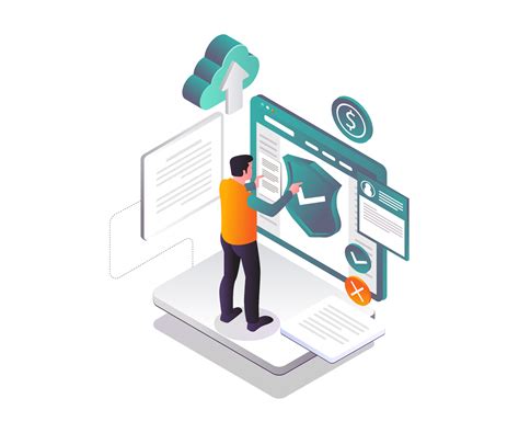 Data Security In The Cloud Server Vector Art At Vecteezy