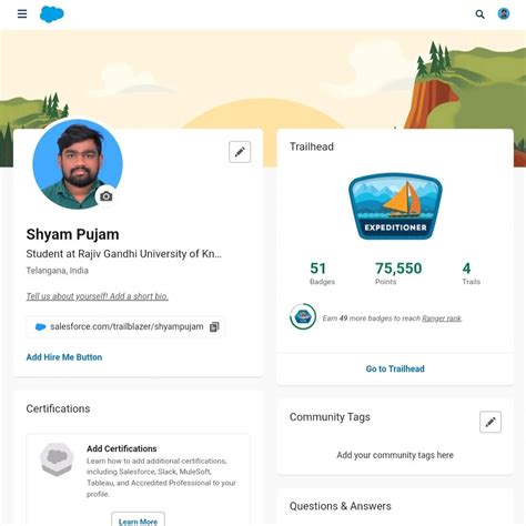 Shyam Pujam On Linkedin Salesforce Trailhead Developersuperset Achievementunlocked