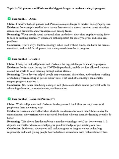 Sample Cer Paragraph Observation Pdf Adolescence Creativity