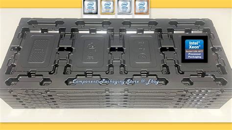 3 Xeon Silver Cpu Trays For Intel Socket Lga4677 4000 Series