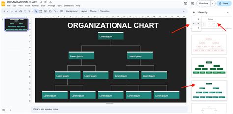 How To Create An Organizational Chart In Google Slides