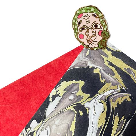 Yokai Mask Pin Set Shishido Creative