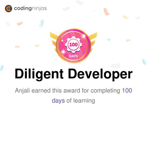 Anjali Gupta On Linkedin Codingninjas Achievements