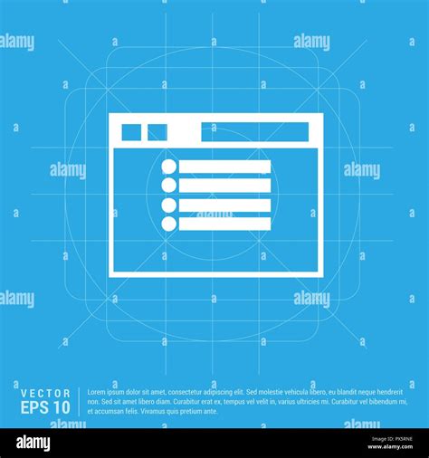 App Window Interface Icon Stock Vector Image And Art Alamy