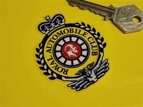 Rac Royal Automobile Club King Edward Vii Garland Window Sticker 25