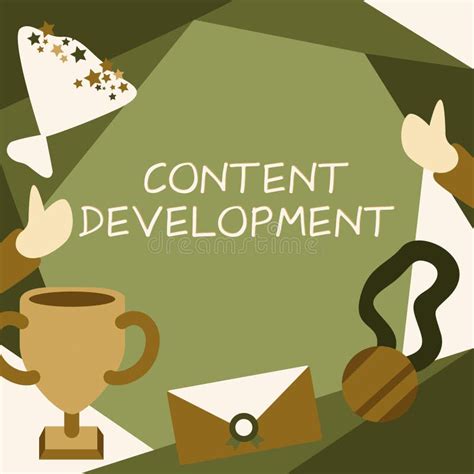 Conceptual Display Content Development Business Concept Interaction
