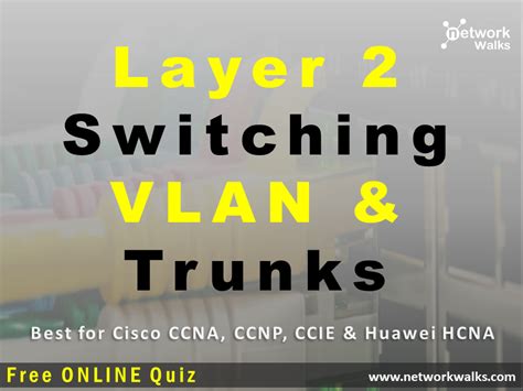 Layer2 Switching VLAN Trunks Quiz ENCOR CCNP