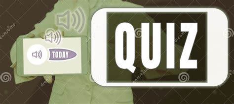 Writing Displaying Text Quiz Word Written On Form Of Game In Which The