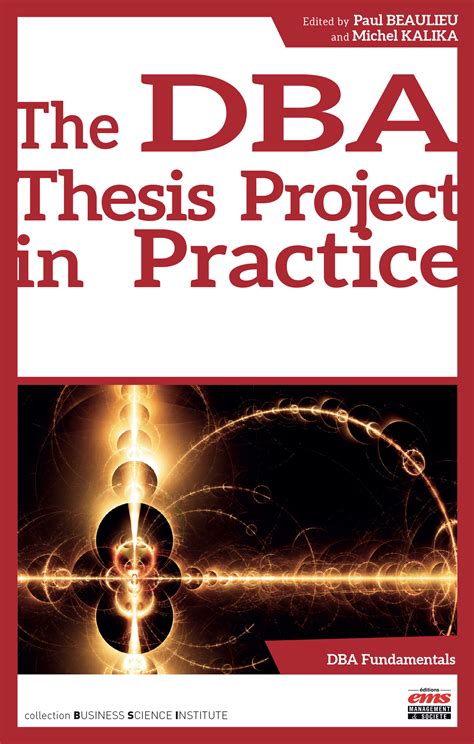 Ebook The Dba Thesis Project In Practice 7switch