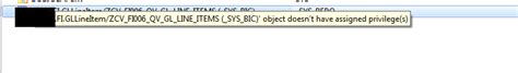 Solved Sysbic Shows Everything Analytic Privileges Don Sap