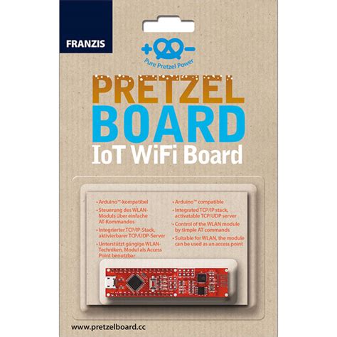 Franzis 65325 Pretzel Iot Board Rapid Online