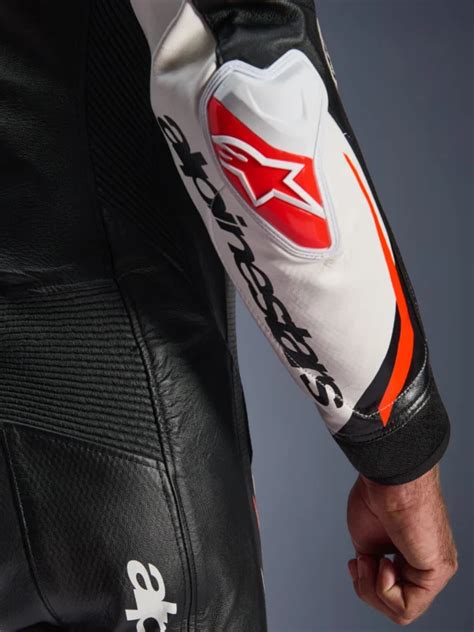 Alpinestars 1pc Gp Tech V5 Coverall Black White Red Fluo Price And Stock