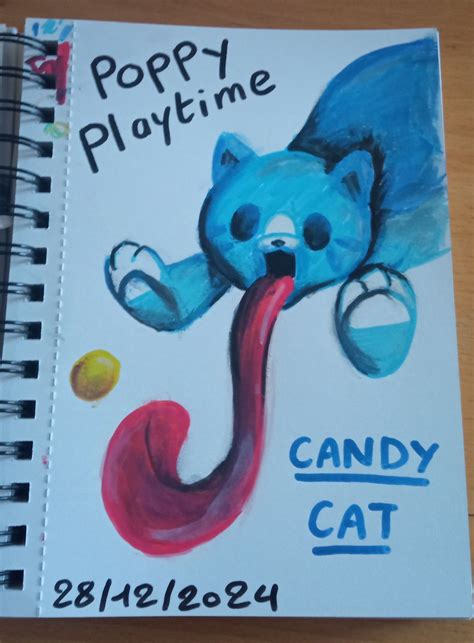 Candy Cat Poppy Playtime Maquillage Manga Idée Dessin Croquis