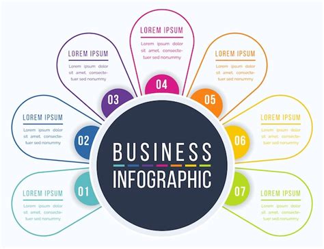 Premium Vector Circle Infographic Design 9 Steps Objects Elements Or