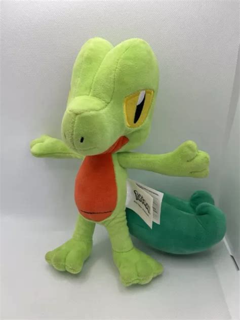 Treecko Pokemon Plush Toy Green Soft Toy Jazwares T £1299 Picclick Uk