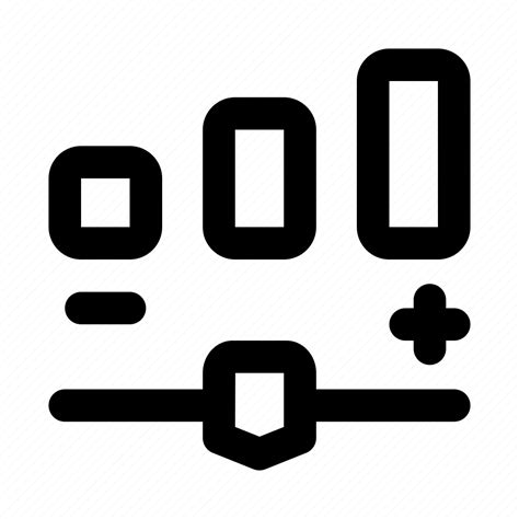 Volume Ui Control Increase Decrease Icon Download On Iconfinder