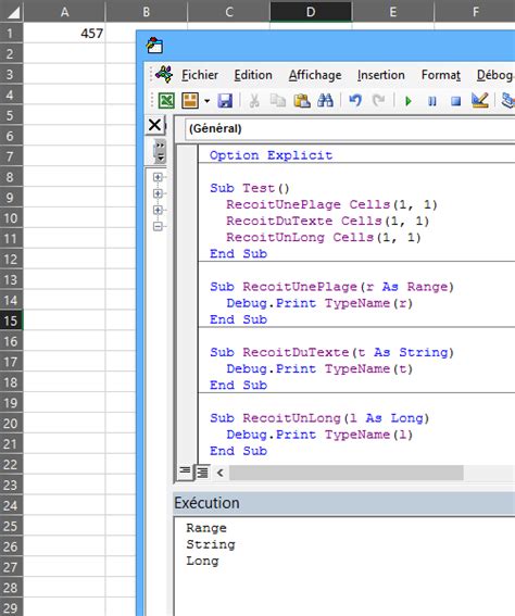 De Limportance De La Spécification Systématique Des Propriétés Utilisées Macros Et Vba Excel