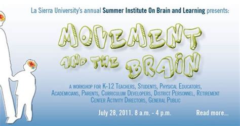 Workshop To Link Optimal Brain Function With Fun Exercise La Sierra News