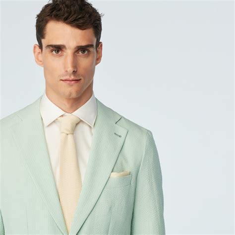 Mens Custom Suits Mondovi Seersucker Light Sage Suit Indochino