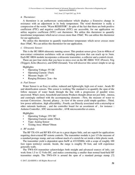 Fault Detection In Vehicles Using Sensors Pdf Computing Technology And Computing