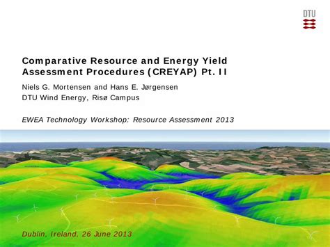 Pdf Comparative Resource And Energy Yield Assessment Procedures