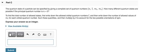 Solved Rules For Orbital Angular Momentum I Chegg