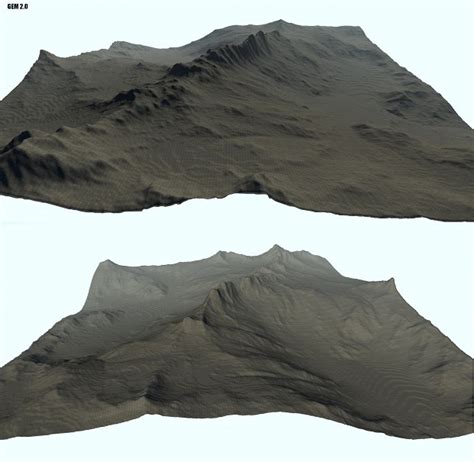 Greyscale Height Map Image Miles Moddb