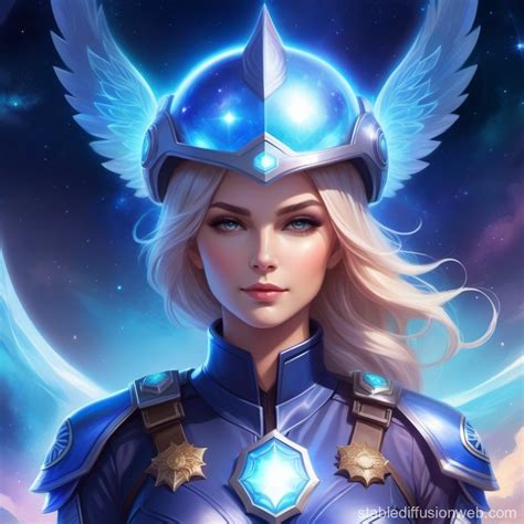 Female Officer With Mind Control Helmet Stable Diffusion Online