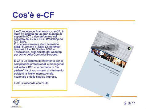 Ecf European E Competence Framework Ppt