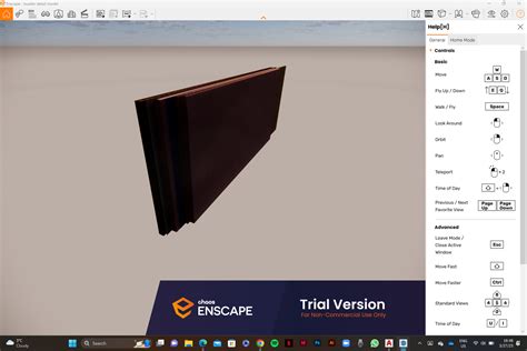 model is all dark but it was working before sketchup enscape